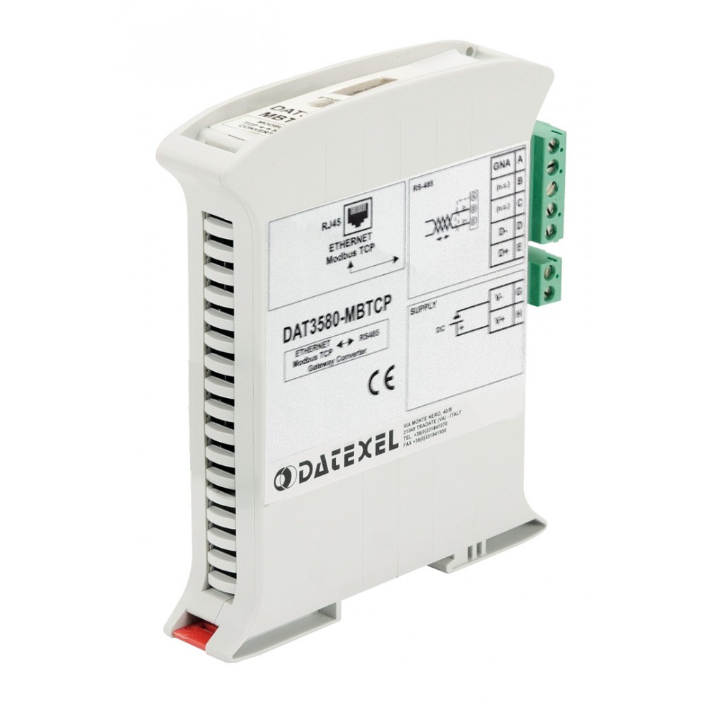 Datexel Dat 3580 Mbtcp Ethernet Gateway Modbus Tcp Modbus Rtu