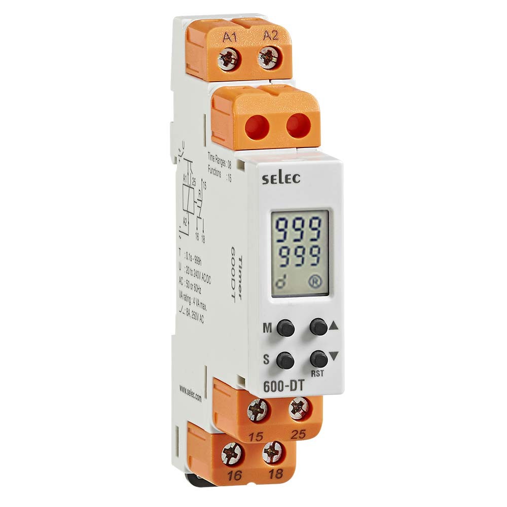 Selec 600DT - Digital Electronic Multifunction Timer | Rayleigh Instruments