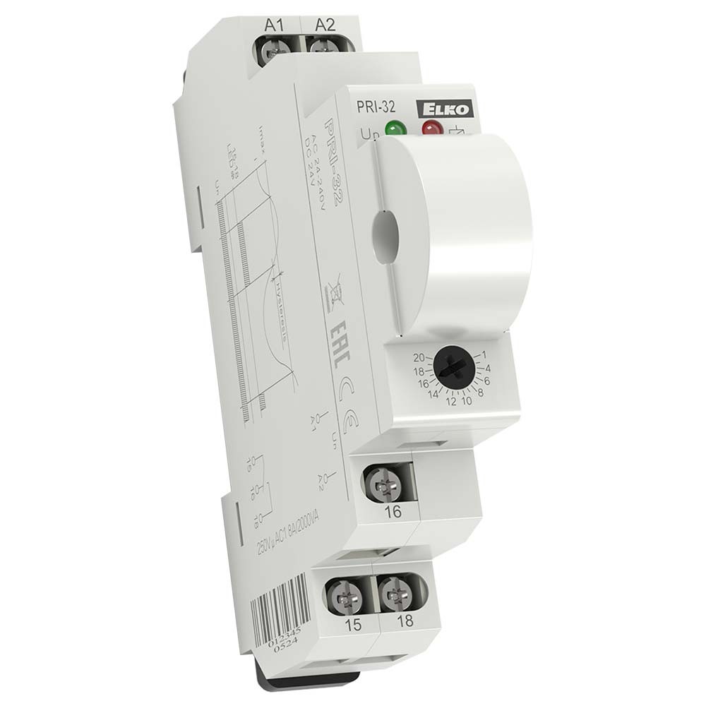 Elko PRI-32 Single Phase Current Measuring Relay Monitoring By Current ...