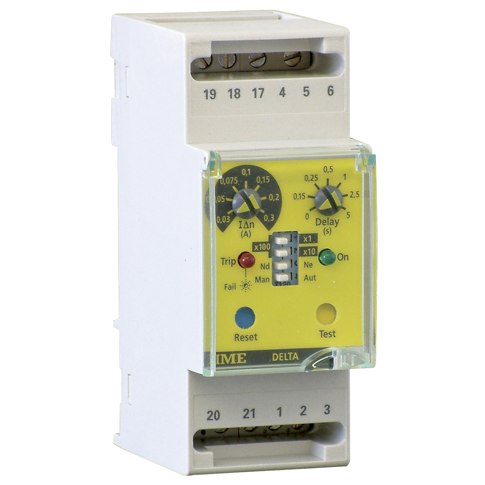 IME Delta D2-L RD1A Two Module Earth Leakage Relay With 1 Alarm & 1 ...