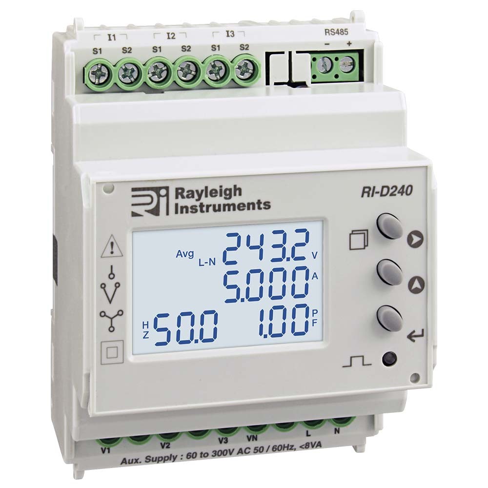 Rayleigh Instruments RI-D240 Multifunction Energy Meters | Rayleigh ...
