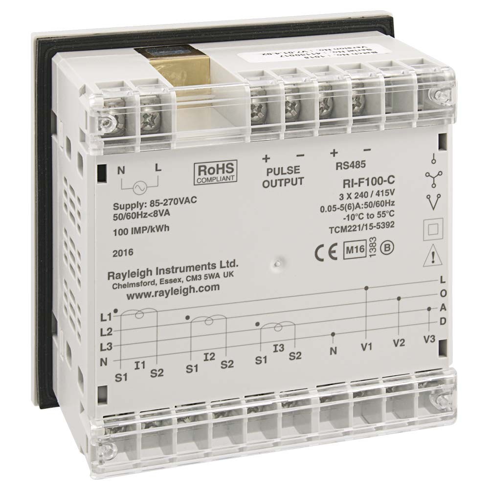 Rayleigh Instruments RI-F100 Series Three Phase Multifunction Energy ...