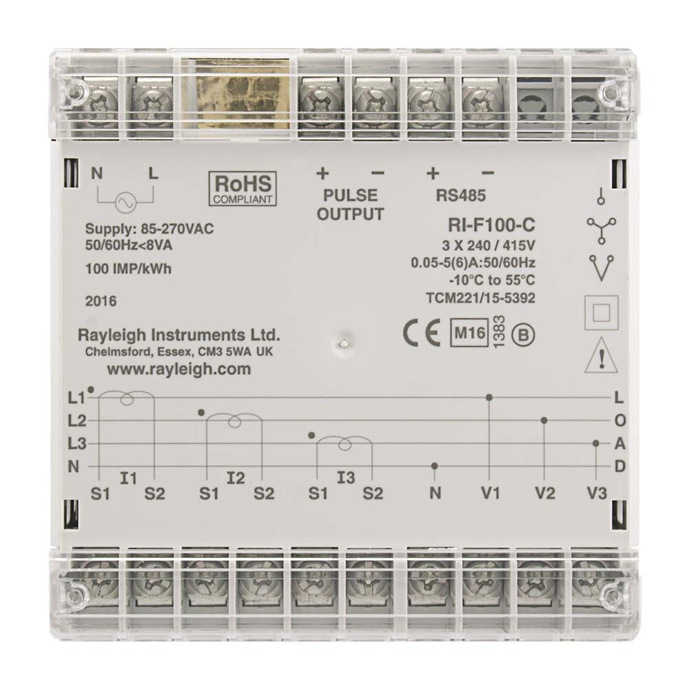 Rayleigh Instruments RI-F100 Series Three Phase Multifunction Energy ...