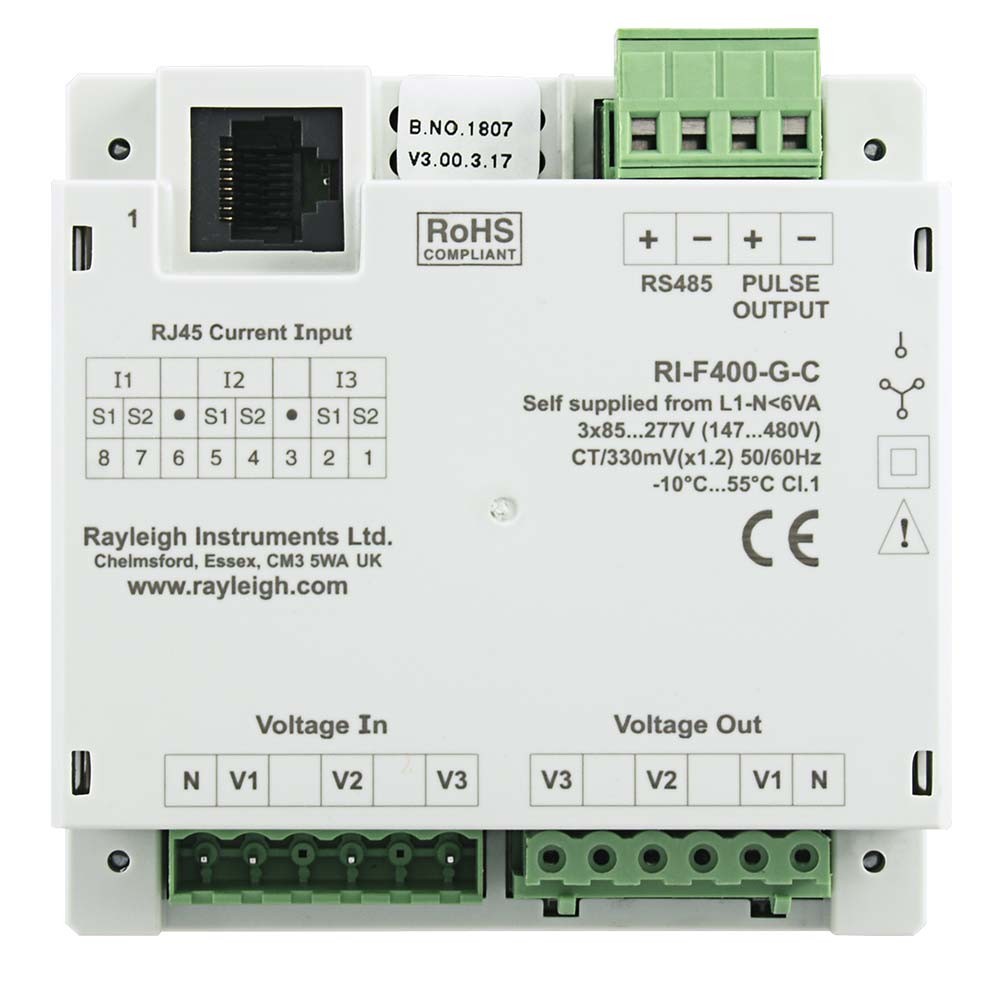 Rayleigh Instruments RI-F400 easywire Multifunction Meter | Rayleigh ...