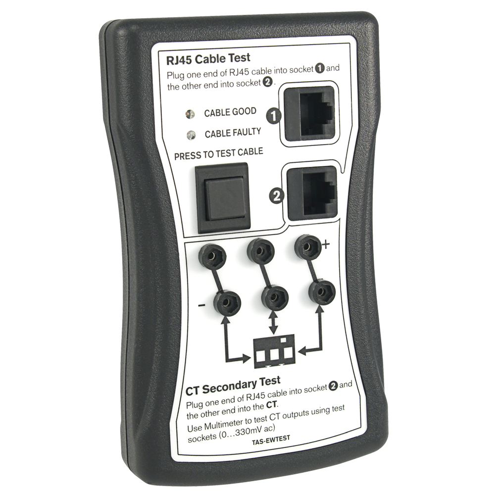 TAS-EWTEST - CT Output and RJ45 Lead Tester - easywire® | Rayleigh ...