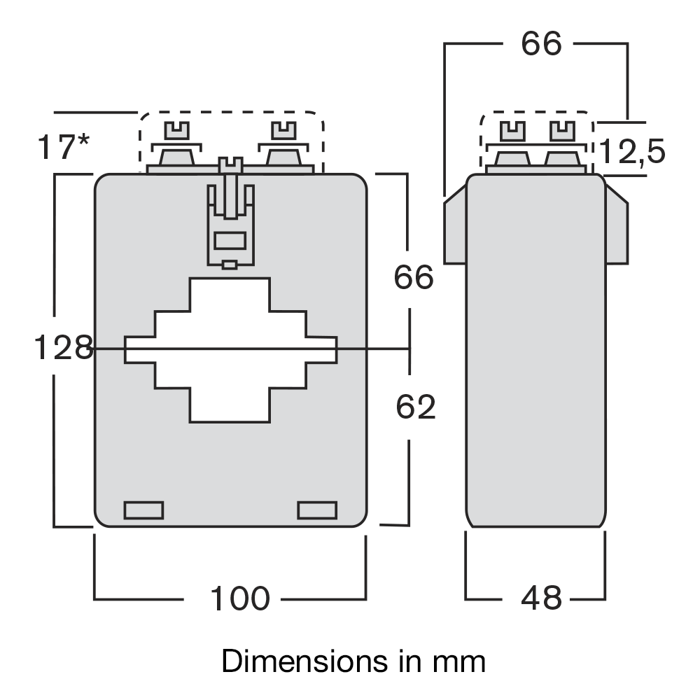 IME TASN (formerly TAS81) Single Phase Current Transformer | Rayleigh ...