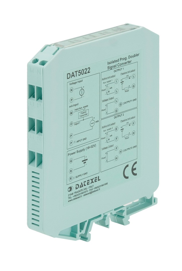 Datexel DAT 5022 4 ways isolated programmable dual signal converter / signal splitter | Rayleigh ...