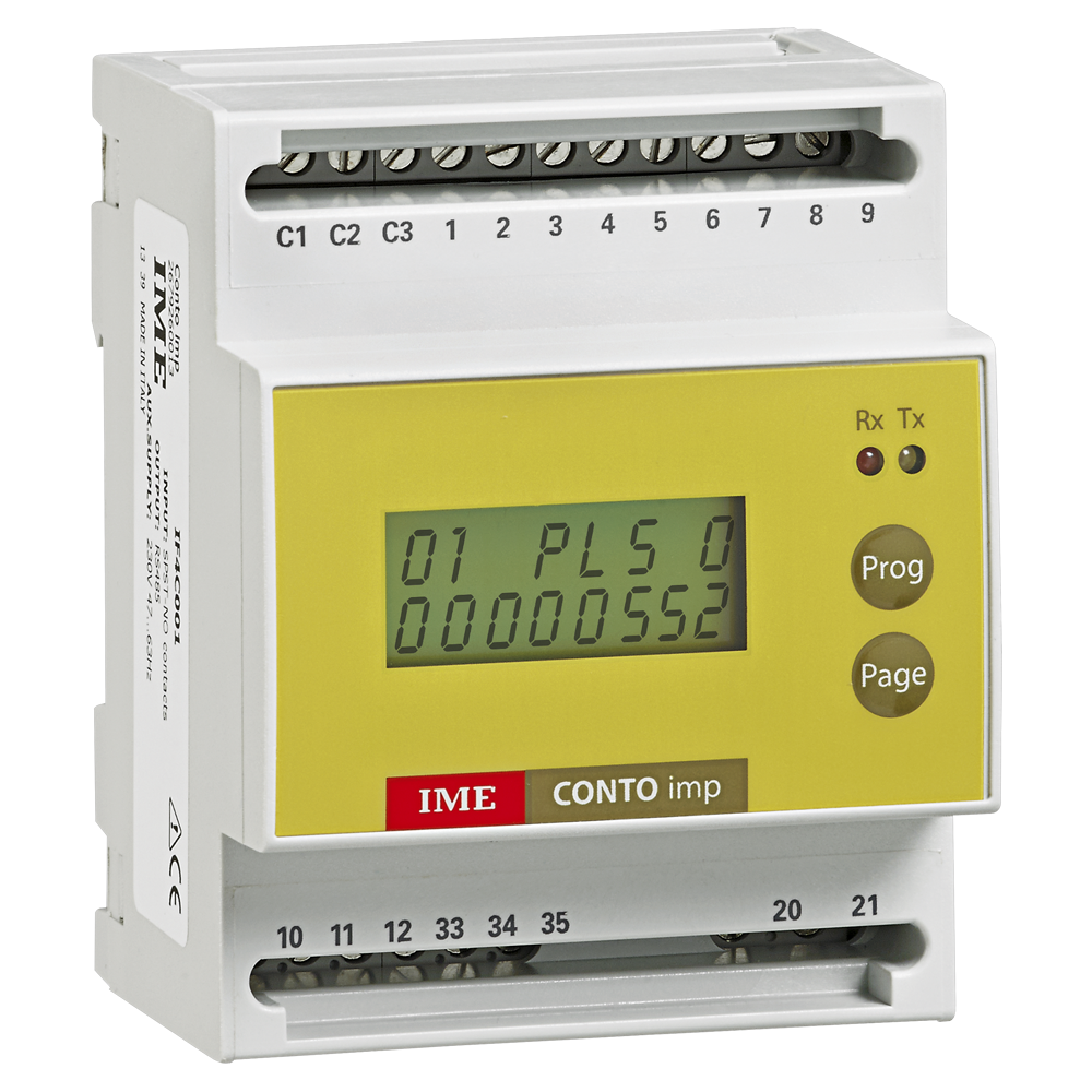 IME IF4C001 Conto Imp Pulse Acquisition 4 Module To RS485 communication ...