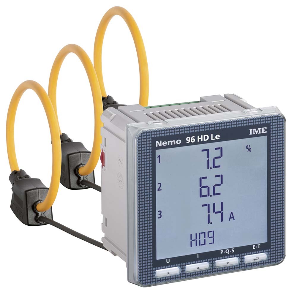 IME Nemo 96 HDLe (Rogowski Kit) Panel Mounted Three Phase Network ...