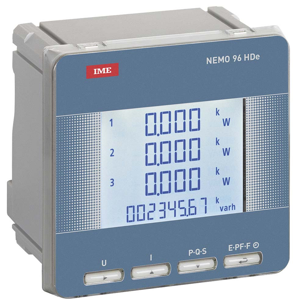IME Nemo 96HDe Panel Mounted Single & Three Phase Network Multifunction Meter | Rayleigh Instruments