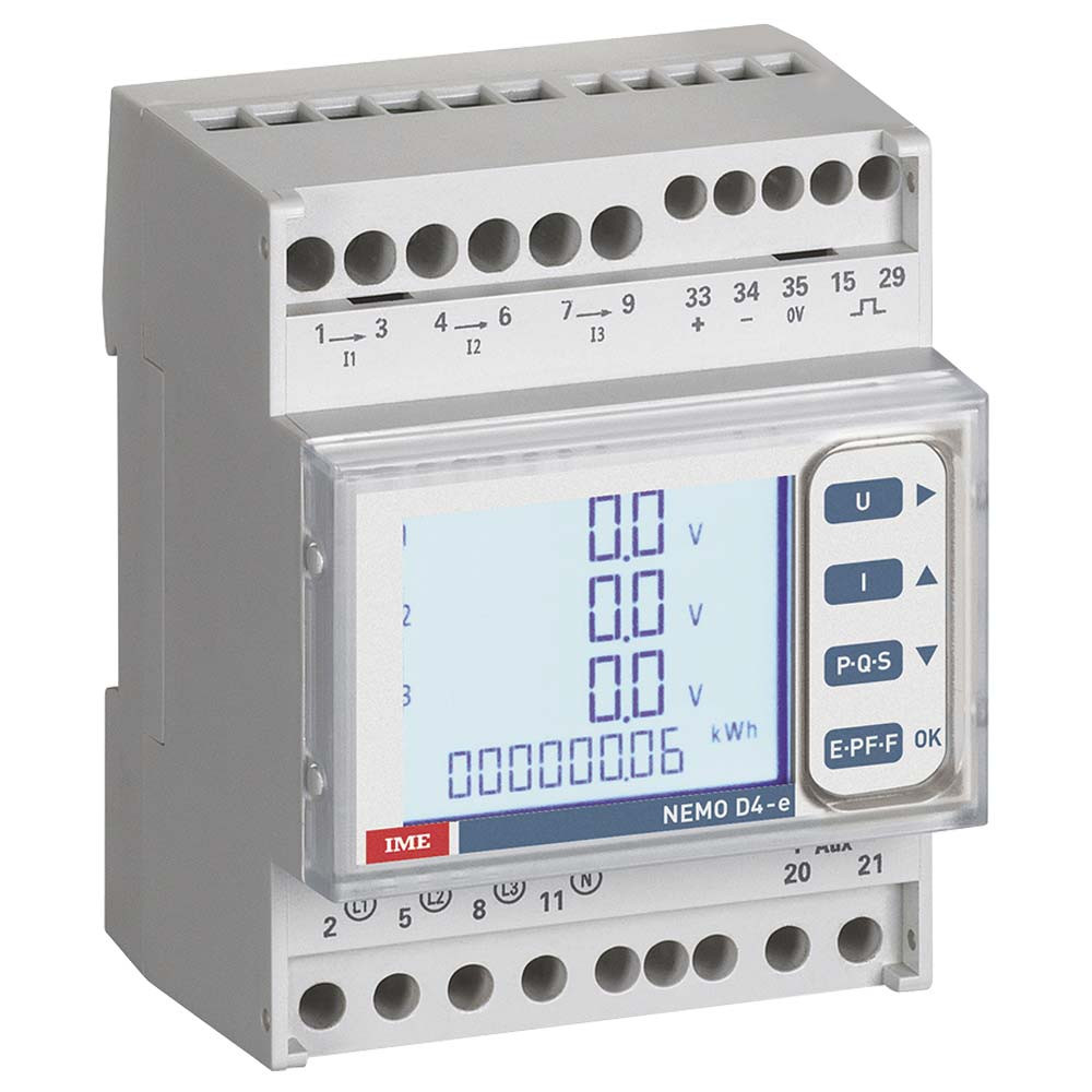 IME Nemo D4-e Single Phase & Three Phase Multifunction Network Monitor ...