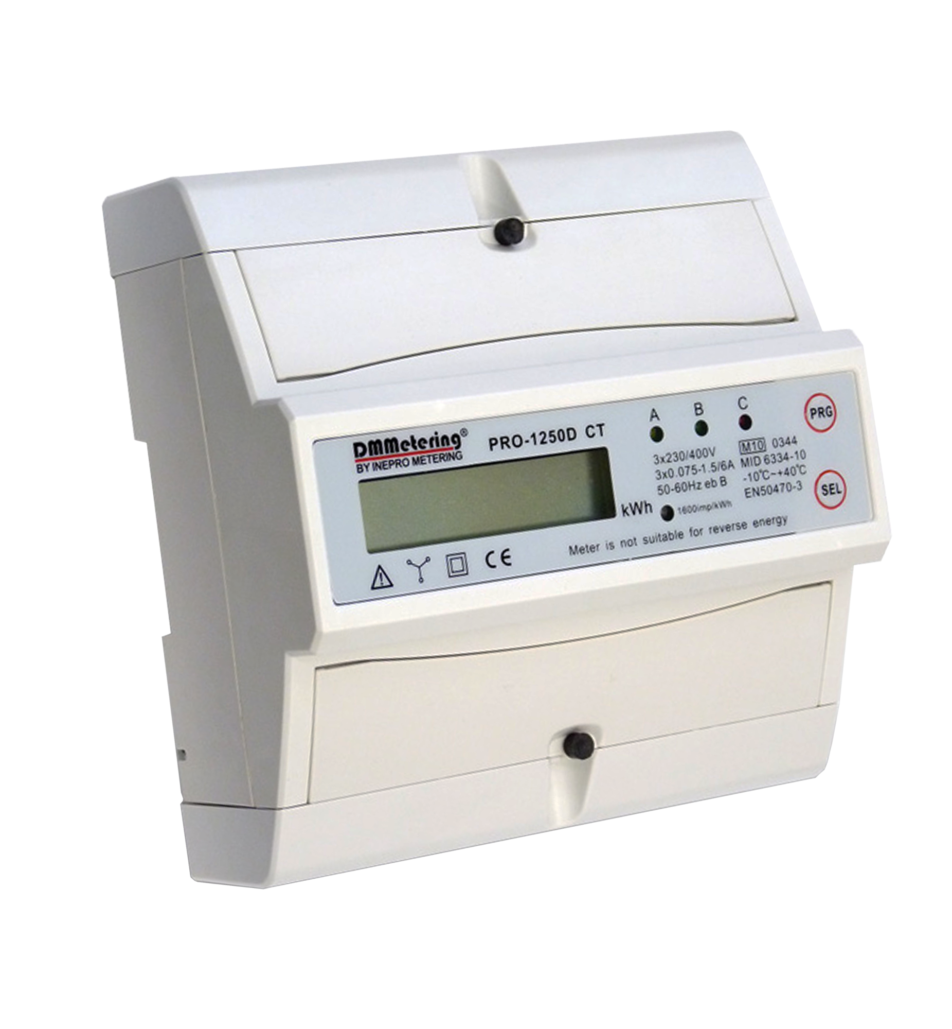 Inepro PRO-1250D 100A Three Phase Network Four Wire MID Certified ...