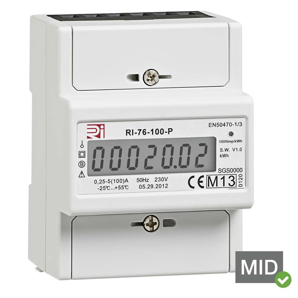 Rayleigh Instruments RI-76-100-P 100A Single Phase Network MID ...