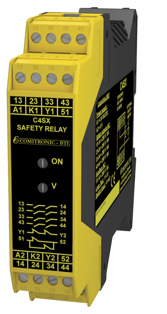 Comitronic-BTI C4SX Safety Relay | Rayleigh Instruments