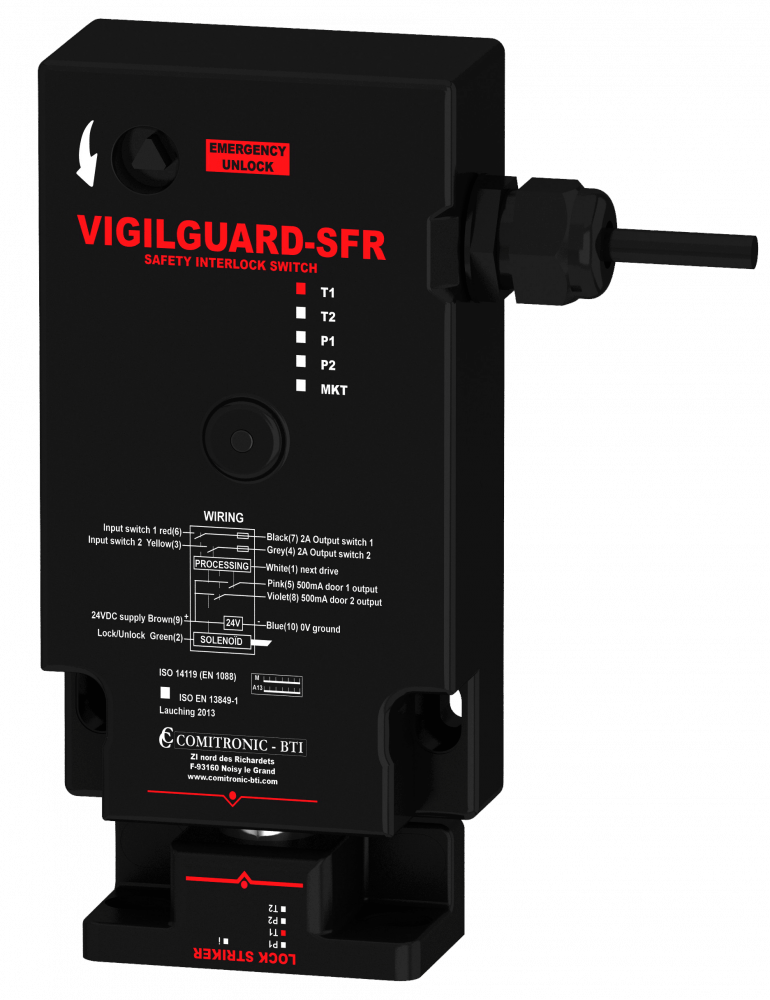 Comitronic-BTI VIGILGUARD-SFR Contactless safety interlocking with ...