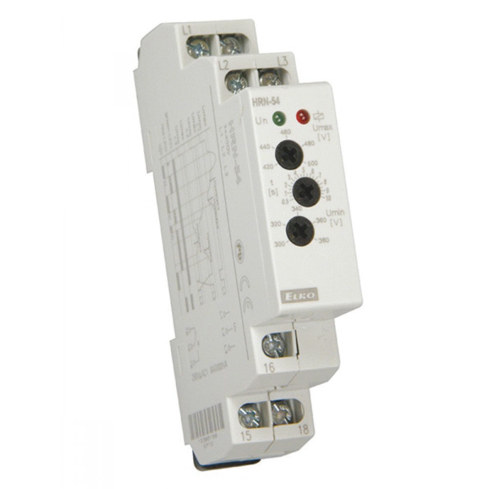 Elko HRN-54 Three Phase Network Monitoring Voltage Relay | Rayleigh ...